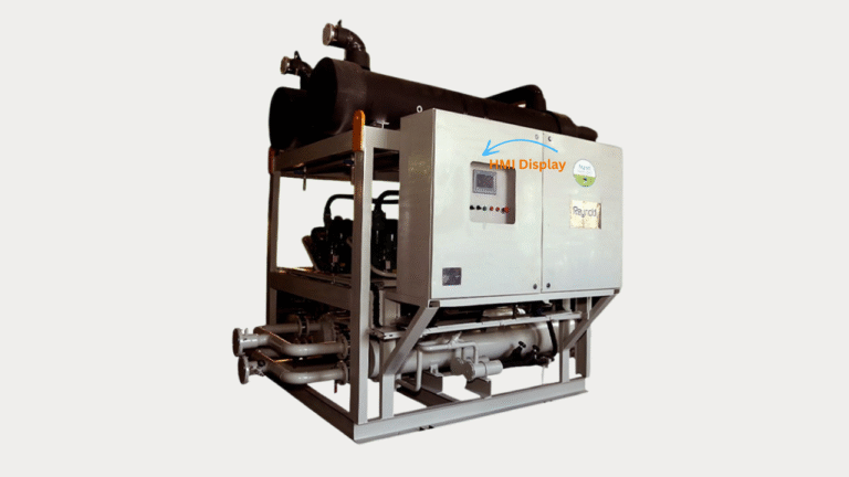 HMI Display for Chiller, PID Control, PLC SR-30 & Solenoid Valve